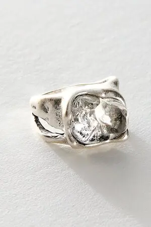 Free People Free People Thursday Resin Ring Silver