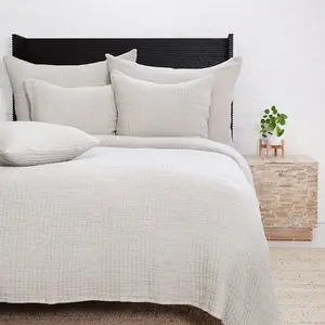 POM POM AT HOME Vancouver Coverlet, Twin - Grey