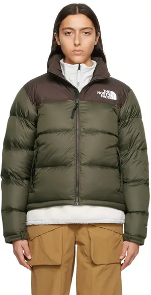 The North Face The North Face Khaki 1996 Retro Nuptse Down Jacket Oac New Taupe Green