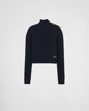 Prada Wool Turtleneck Sweater
