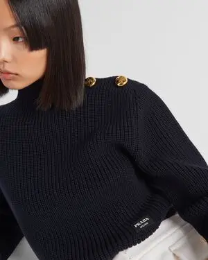Prada Wool Turtleneck Sweater