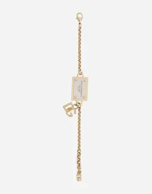 Dolce & Gabbana Bracelet With Dg And Logo Tag