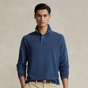 Ralph Lauren Classic Fit Garment-dyed Mesh Polo Shirt