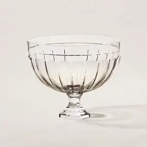 Ralph Lauren Coraline Centerpiece Bowl - Clear Glass
