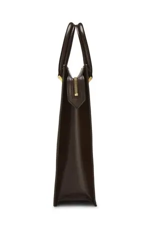 LOUIS VUITTON Damier Ebene Venice Tote - Brown