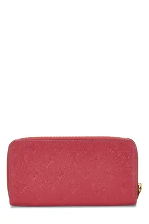 LOUIS VUITTON Monogram Empreinte Zippy Wallet