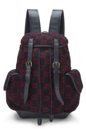 Gucci Original Gg Wool Backpack