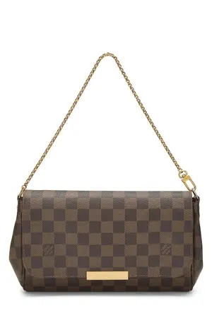 LOUIS VUITTON Damier Ebene Favorite - Brown