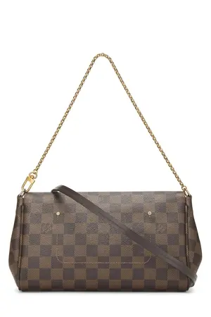 LOUIS VUITTON Damier Ebene Favorite - Brown