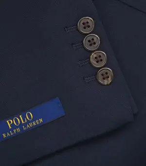 Polo Ralph Lauren Double-knit Notch Lapel Blazer - Navy