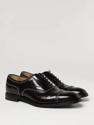 Church's Oxford In Brushed Leather With Studs