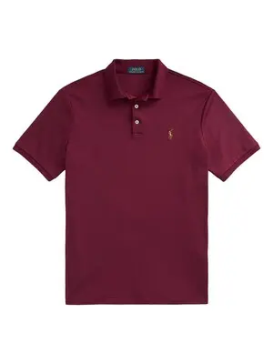Polo Ralph Lauren Logo Polo Shirt Red