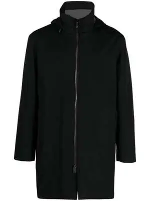 Brioni Hooded Cashmere-blend Parka Coat
