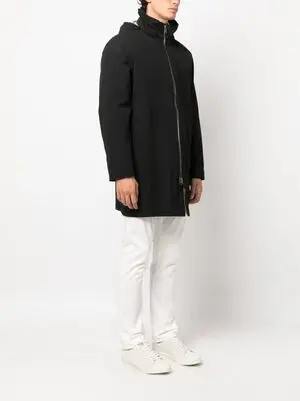 Brioni Hooded Cashmere-blend Parka Coat
