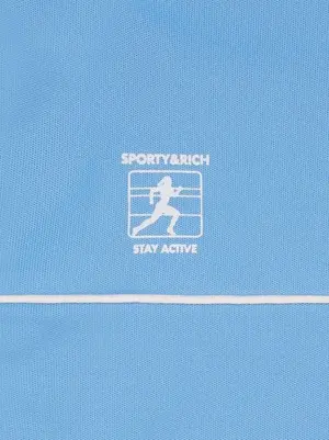 SPORTY & RICH Runner Logo Track Pants