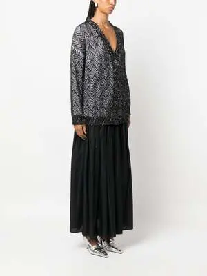 Missoni Sequin-embellished V-neck Cardigan
