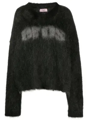Martine Rose Jacquard Mohair-blend Jumper