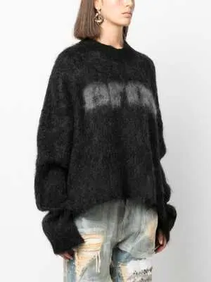 Martine Rose Jacquard Mohair-blend Jumper