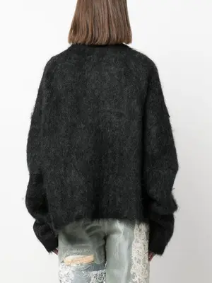 Martine Rose Jacquard Mohair-blend Jumper