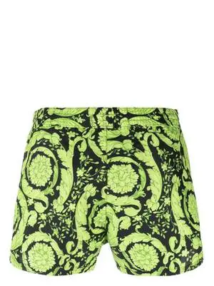 Versace Barocco-print Swim Shorts