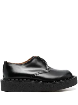 Comme Des Garçons Leather Lace-up Oxfords
