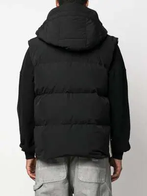 Palm Angels Logo-embroidered Puffer Gilet