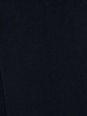 Woolrich Ribbed Virgin Wool Scarf