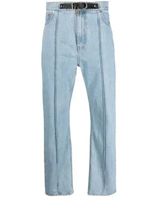 JW Anderson Padlock Straight-leg Jeans