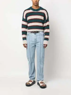 JW Anderson Padlock Straight-leg Jeans
