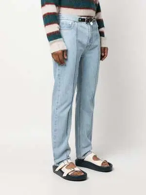 JW Anderson Padlock Straight-leg Jeans