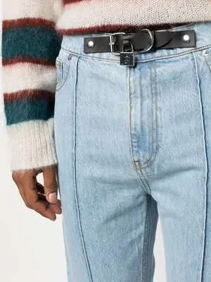 JW Anderson Padlock Straight-leg Jeans