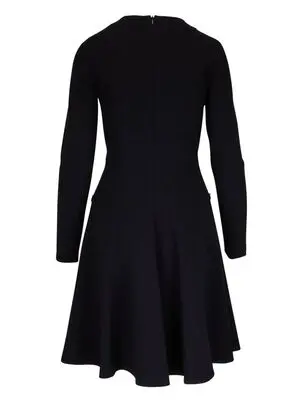 Akris Panelled Zip-up Flared Midi Dress