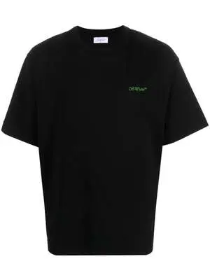 Off-White Logo-embroidered T-shirt