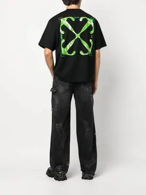 Off-White Logo-embroidered T-shirt