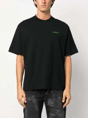 Off-White Logo-embroidered T-shirt