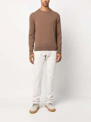 Jacob Cohen Nick Mid-rise Corduroy Jeans - Neutrals