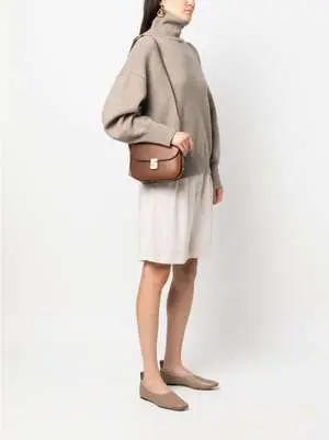 Soeur Bellissima Leather Crossbody Bag - Brown