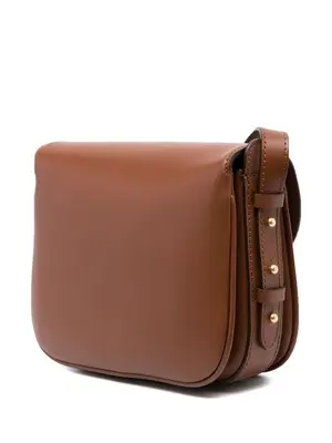 Soeur Bellissima Leather Crossbody Bag - Brown