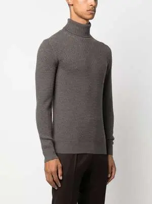 Tagliatore Roll-neck Virgin Wool Jumper
