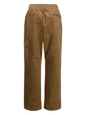 FAMILY FIRST Corduroy Straight-leg Trousers - Neutrals