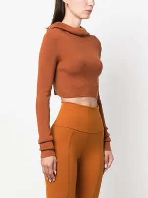 Live The Process Dormer Balaclava Cropped Top