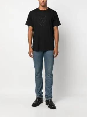 BILLIONAIRE Embroidered-motif Cotton T-shirt
