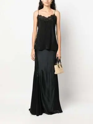 Zimmermann Lace-trim Ruched Tank Top