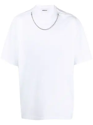 AMBUSH Ballchain Cotton T-shirt - White