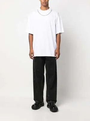 AMBUSH Ballchain Cotton T-shirt - White