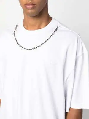 AMBUSH Ballchain Cotton T-shirt - White