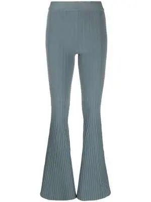Live The Process Jaya Ribbed Flared Trousers