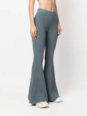 Live The Process Jaya Ribbed Flared Trousers