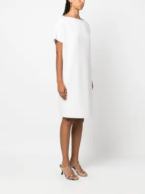 GIANLUCA CAPANNOLO Short-sleeved Wool Dress