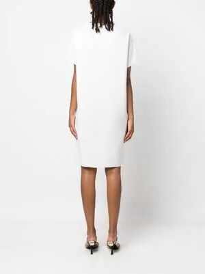 GIANLUCA CAPANNOLO Short-sleeved Wool Dress